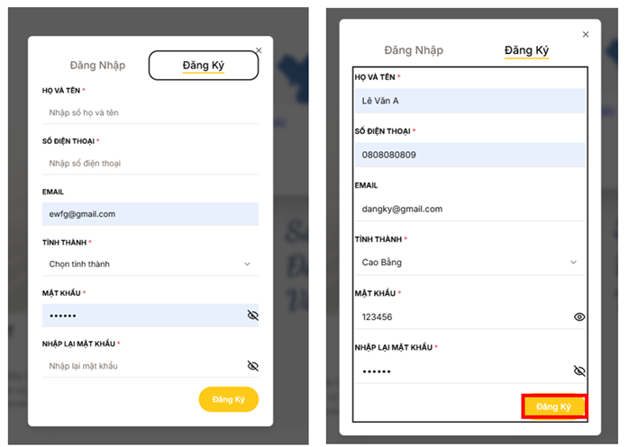 LIULAB - ĐĂNG KÝ DỊCH VỤ GIÁM ĐỊNH